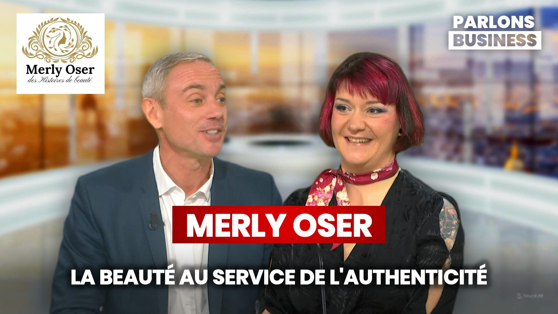 MERLY OSER : LA BEAUTÉ AU SERVICE DE L'AUTHENTICITÉ - Parlons Business